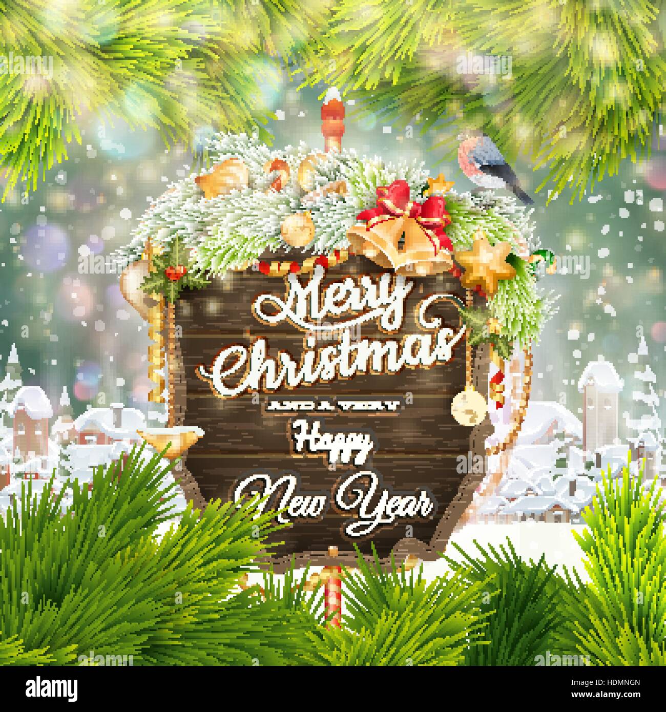 Background tree branches space Stock Vector Images - Alamy