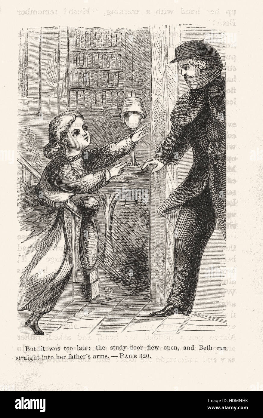 Little Women by Louisa May Alcott (1832-1888), illustrated by her ...