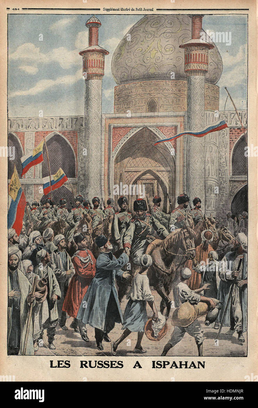 "Le Petit Journal" - Russian at Isfahan Stock Photo - Alamy