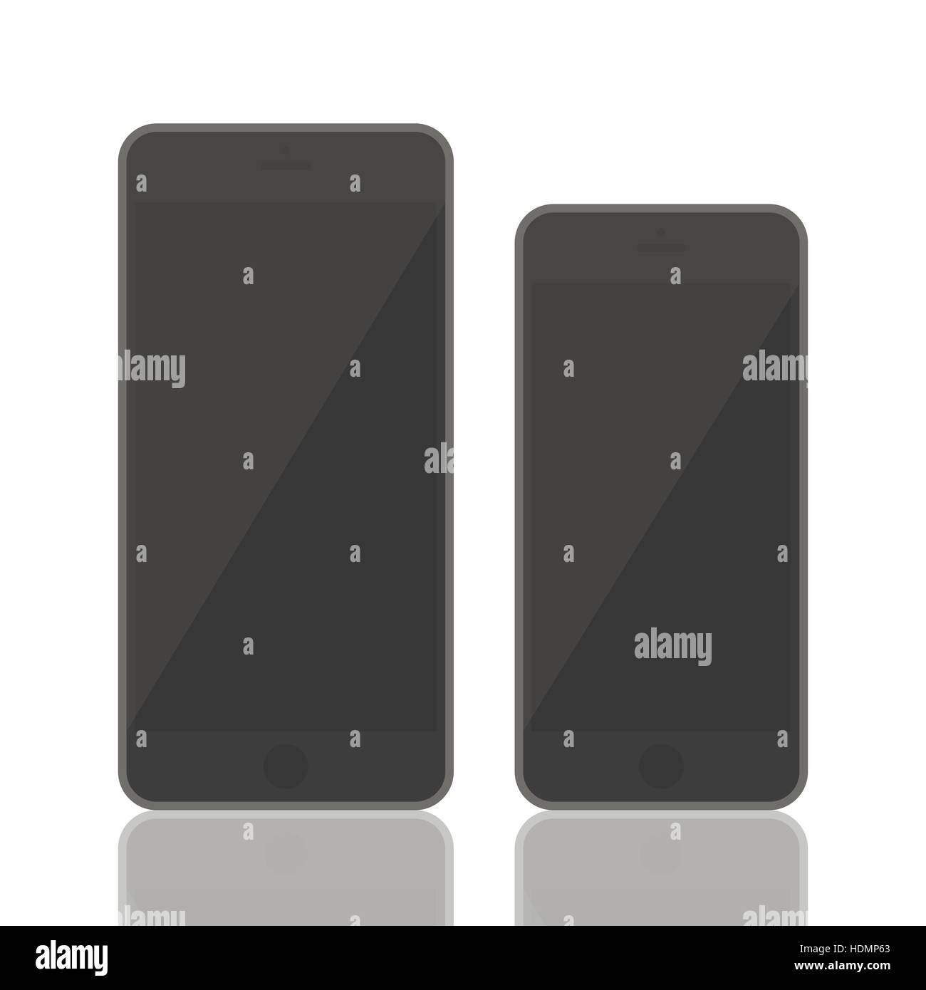 Blank screen isolated Stock Vector Images - Alamy