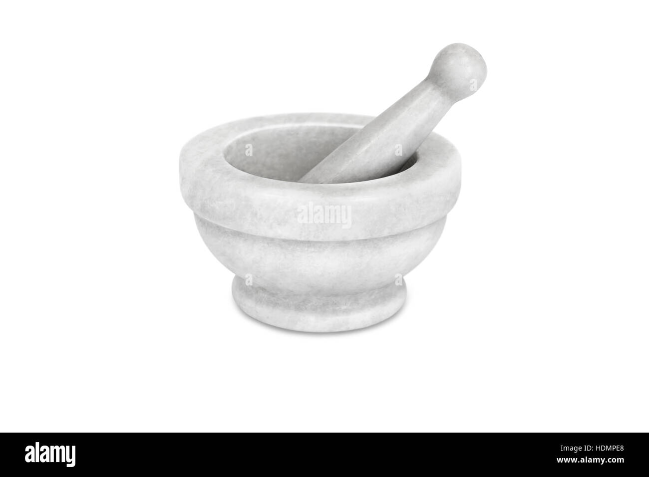 empty mortar isolated on white background Stock Photo - Alamy