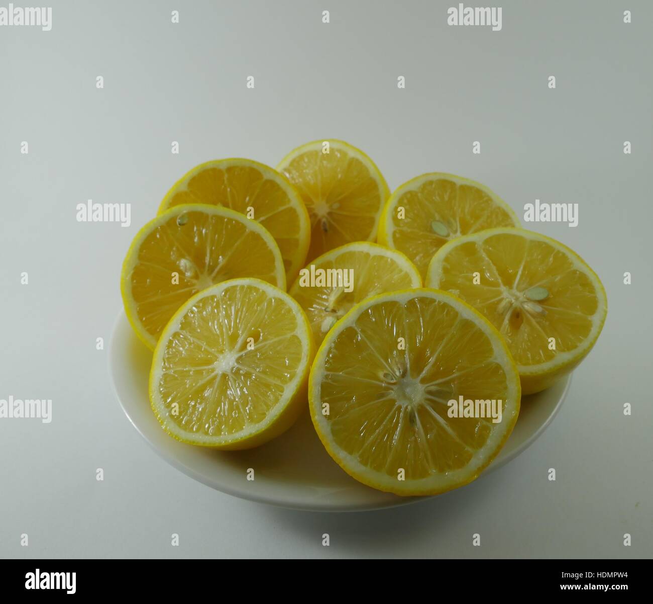 Cut fresh lemons in hi-res stock photography and images - Alamy