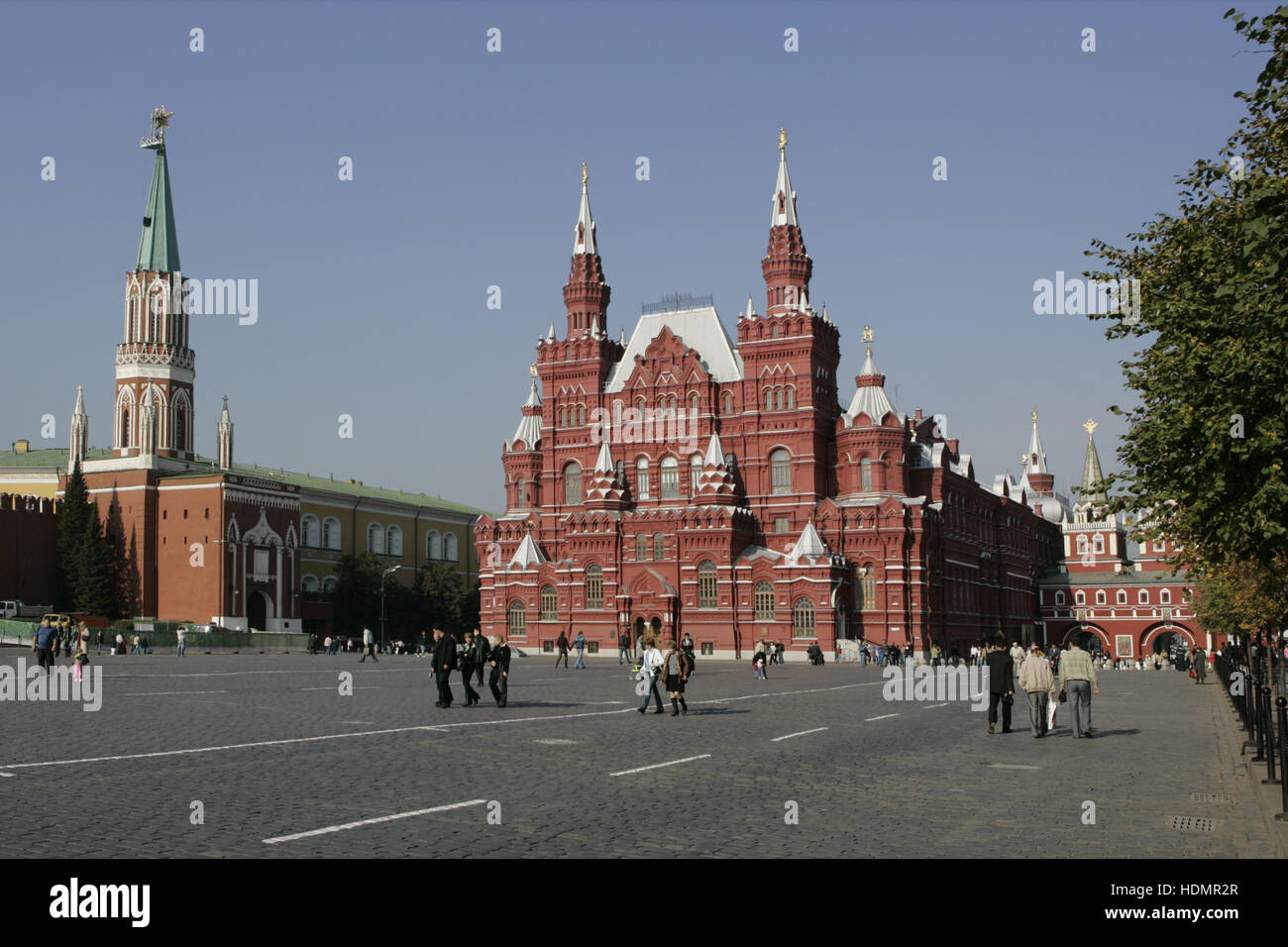 Historic Museum, Red Square, Moscow, Russia, Eurasia Stock Photo - Alamy