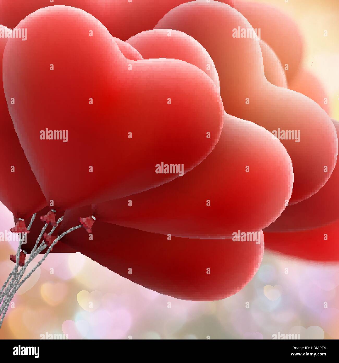 2 heart Stock Vector Images - Alamy