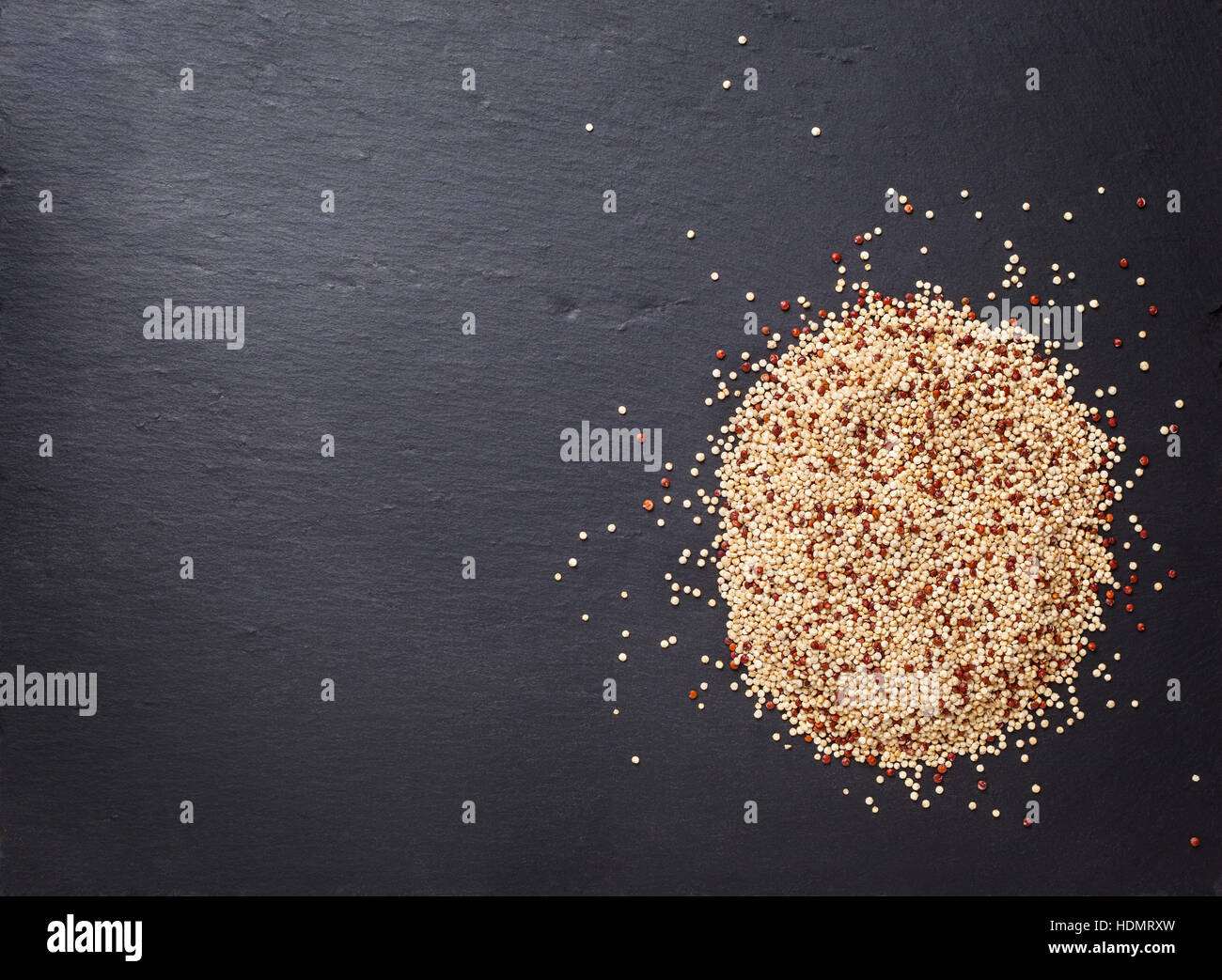 Quinoa top view hi-res stock photography and images - Alamy