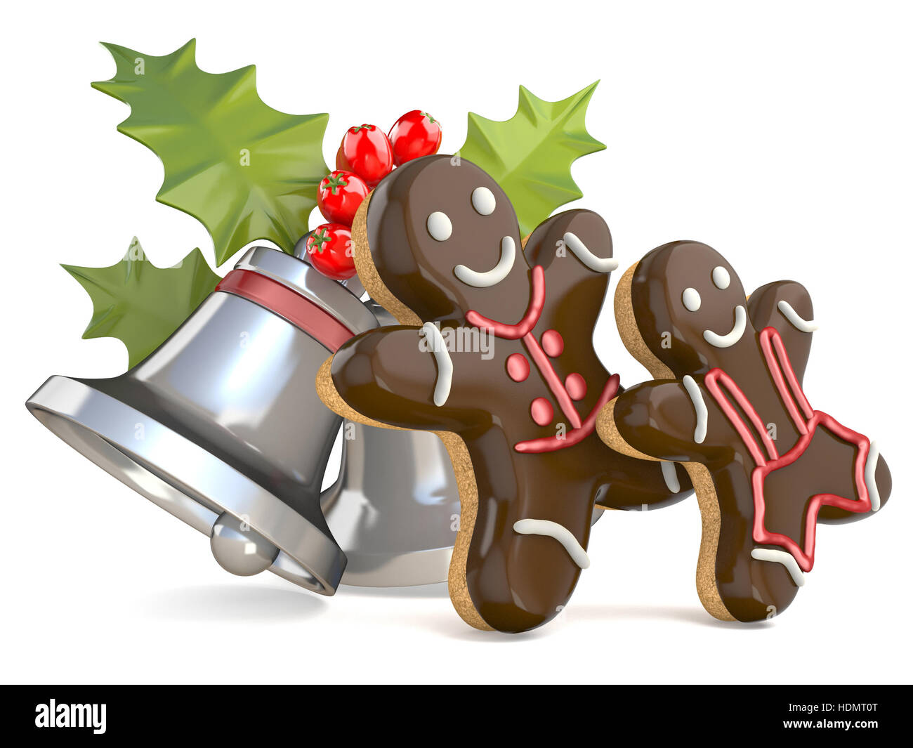 Gingerbread man 3d hi-res stock photography and images - Alamy
