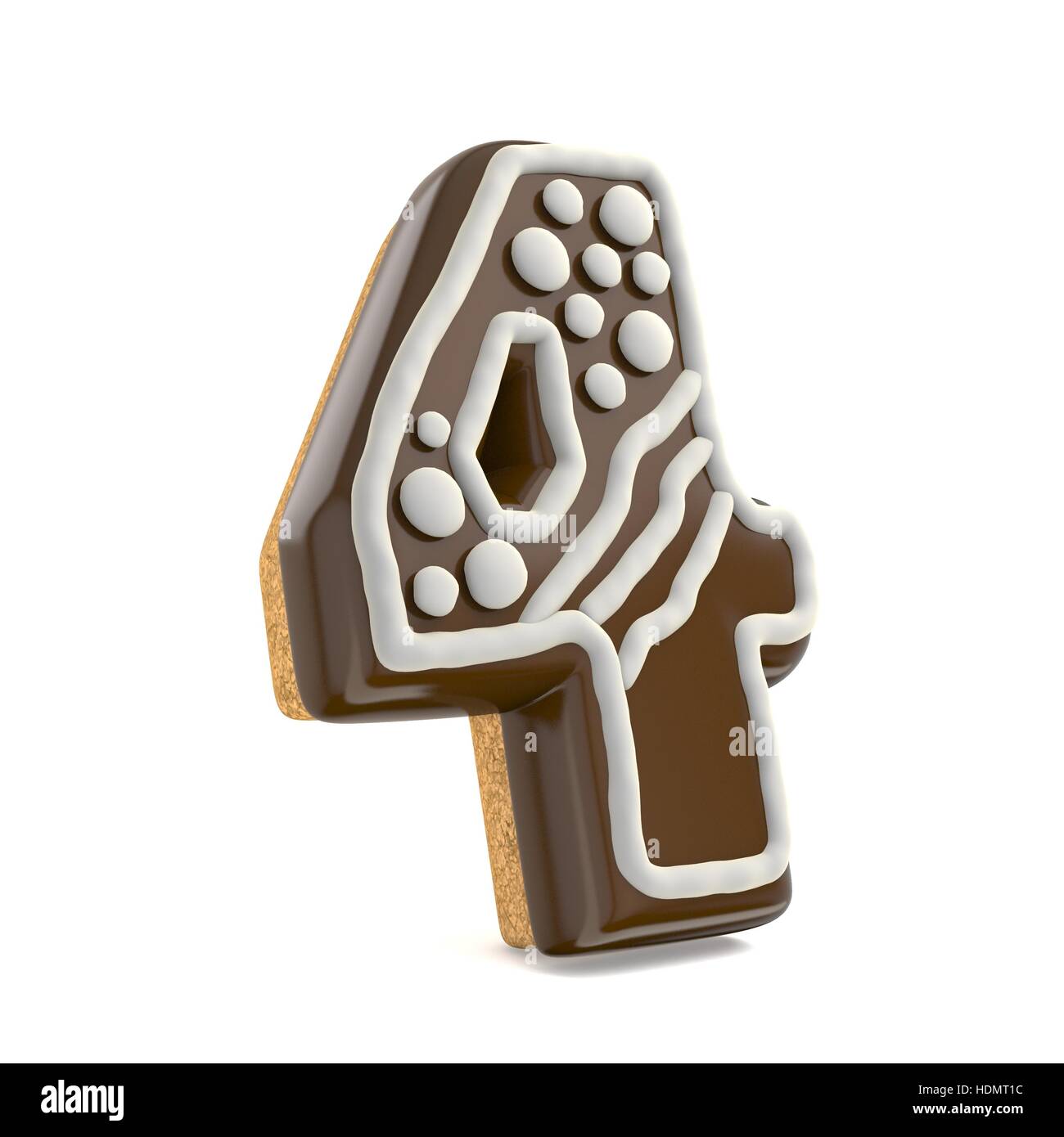 Number four handwritten number four hi-res stock photography and images ...