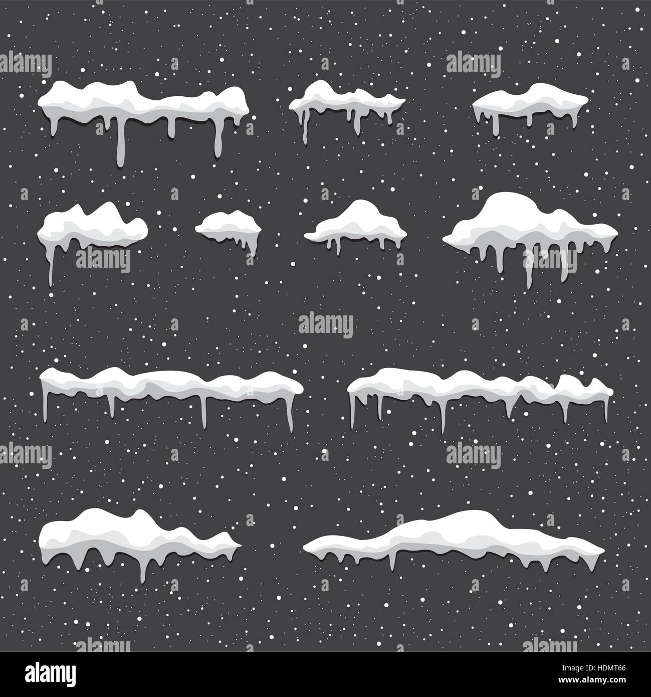 Big snowdrift Stock Vector Images - Alamy