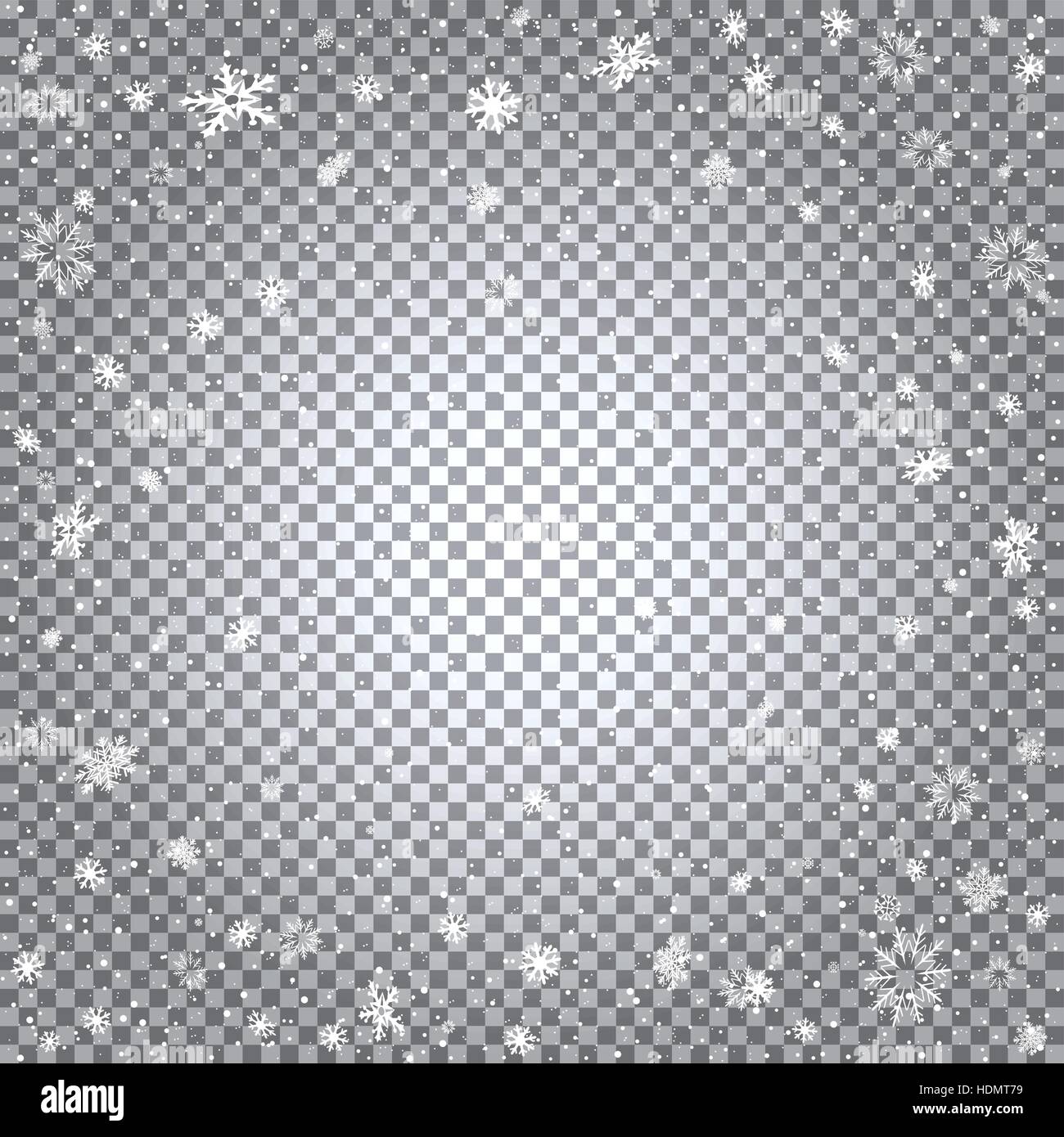 snowfall transparent backdrop Stock Vector Image & Art - Alamy