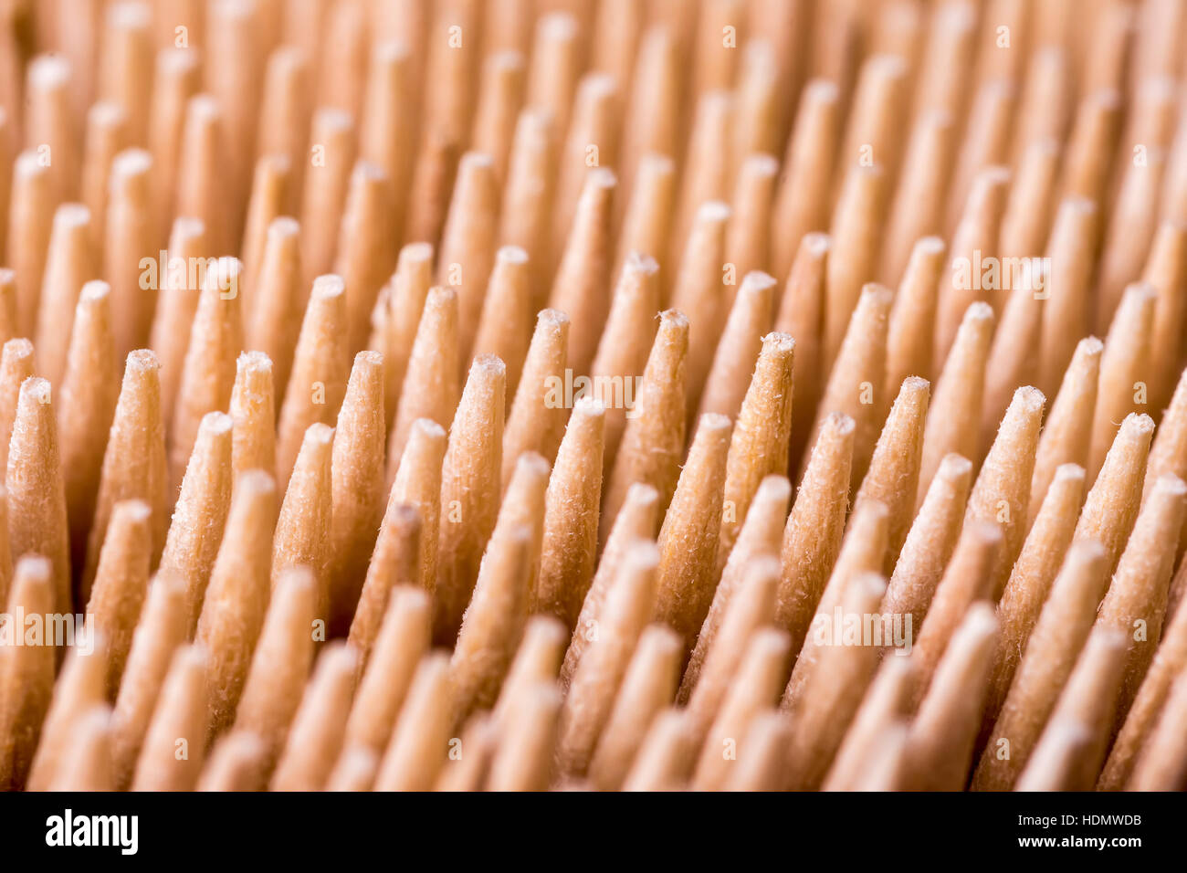 Wooden Toothpicks Close Up Background Stock Photo - Alamy