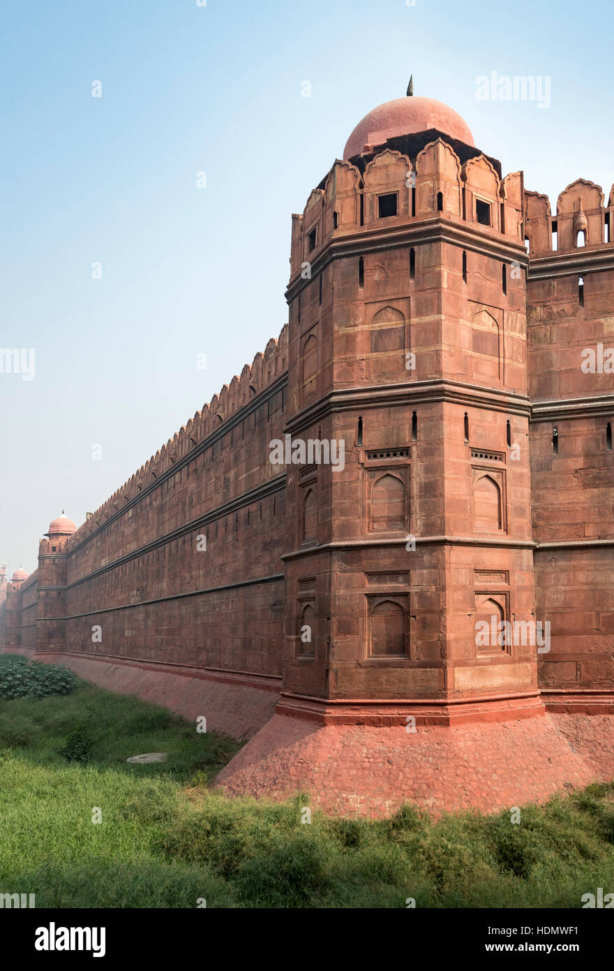 Delhi india walls red hi-res stock photography and images - Alamy