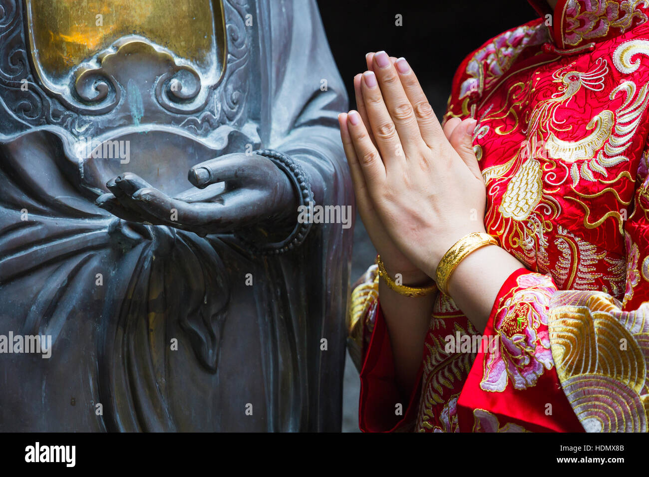 Hand respect hi-res stock photography and images - Alamy