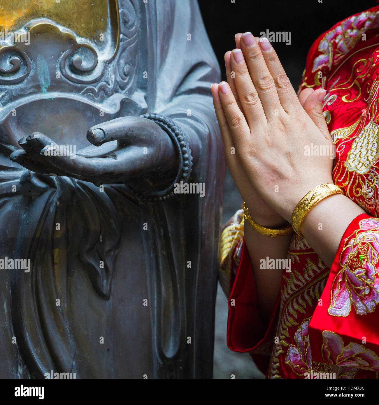 Hand respect hi-res stock photography and images - Alamy