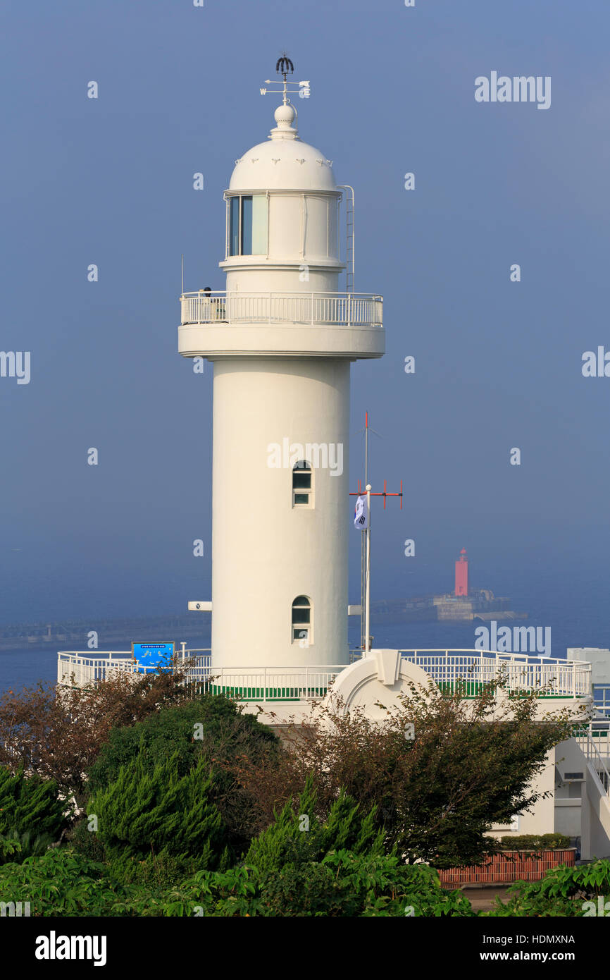 Sanji Lighthouse, Jeju City, Jeju Island, South Korea, Asia Stock Photo ...