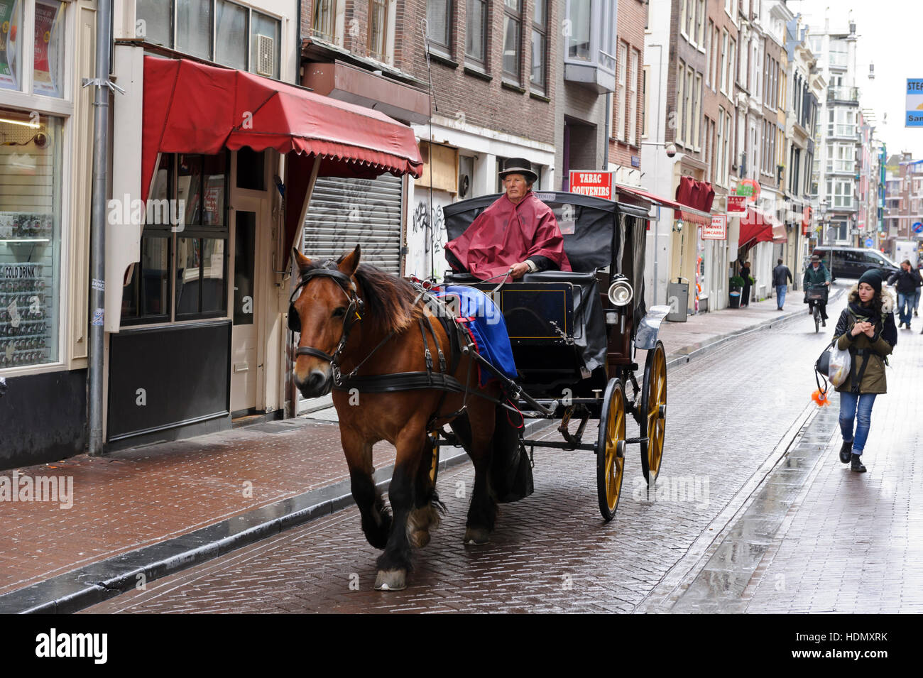 Horse carriage amsterdam netherlands hi-res stock photography and ...