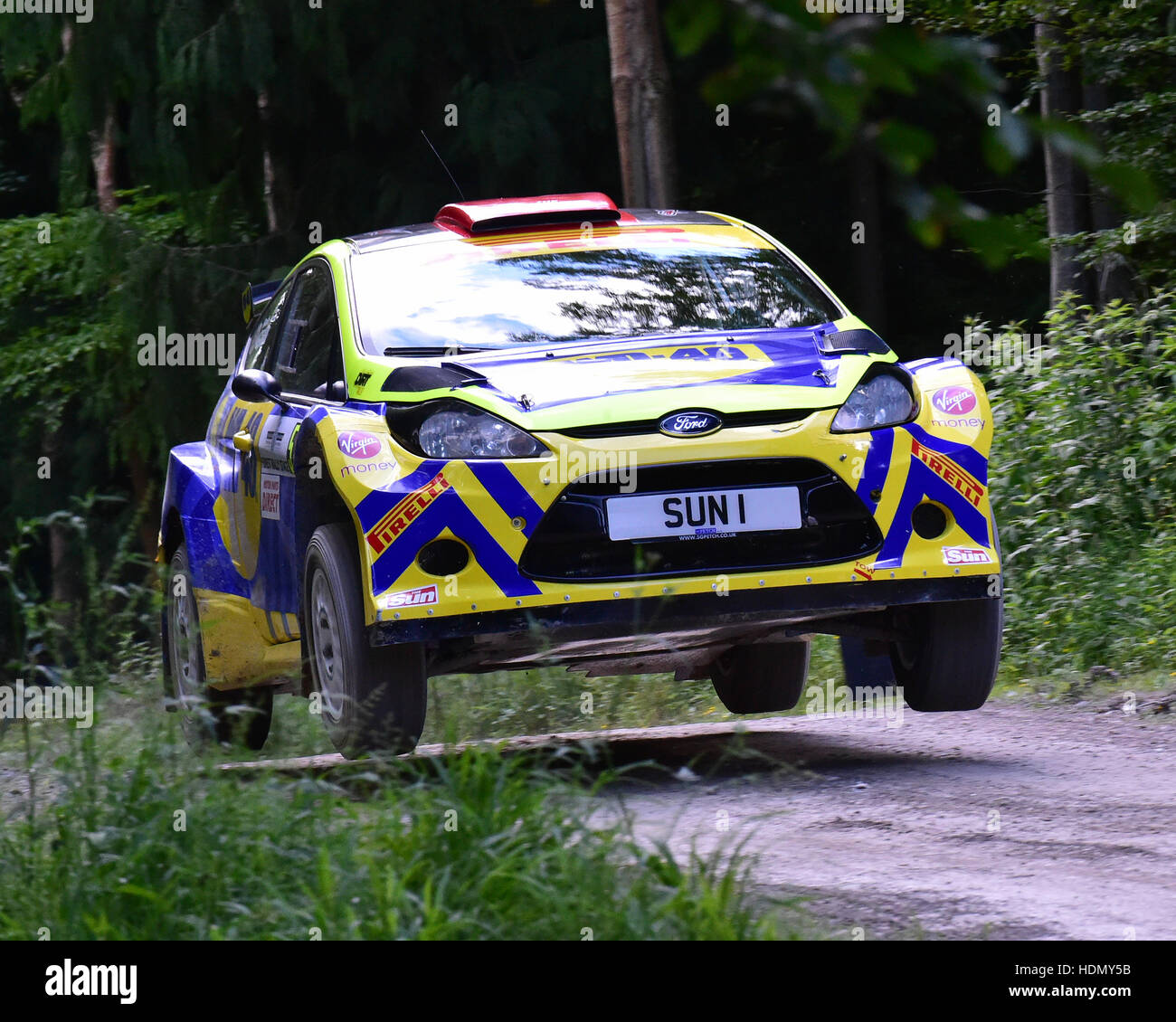 Rob Gill, Stephen Petch, Ford Fiesta R5, Forest Rally Stage, Goodwood ...