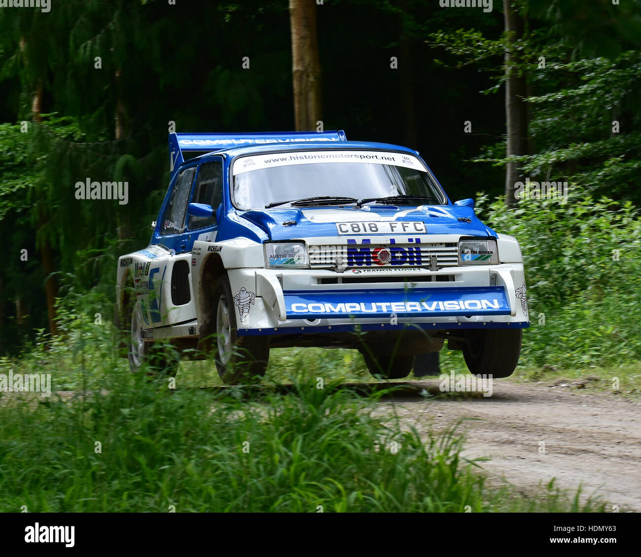 Simon Larbey, Stuart Larbey, MG Metro 6R4, Forest Rally Stage, Goodwood ...
