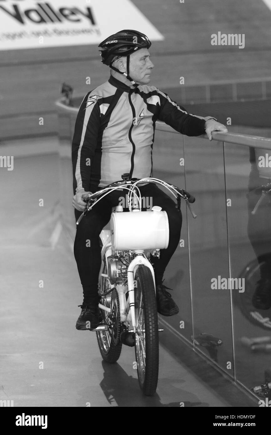 Derny bike Black and White Stock Photos & Images - Alamy
