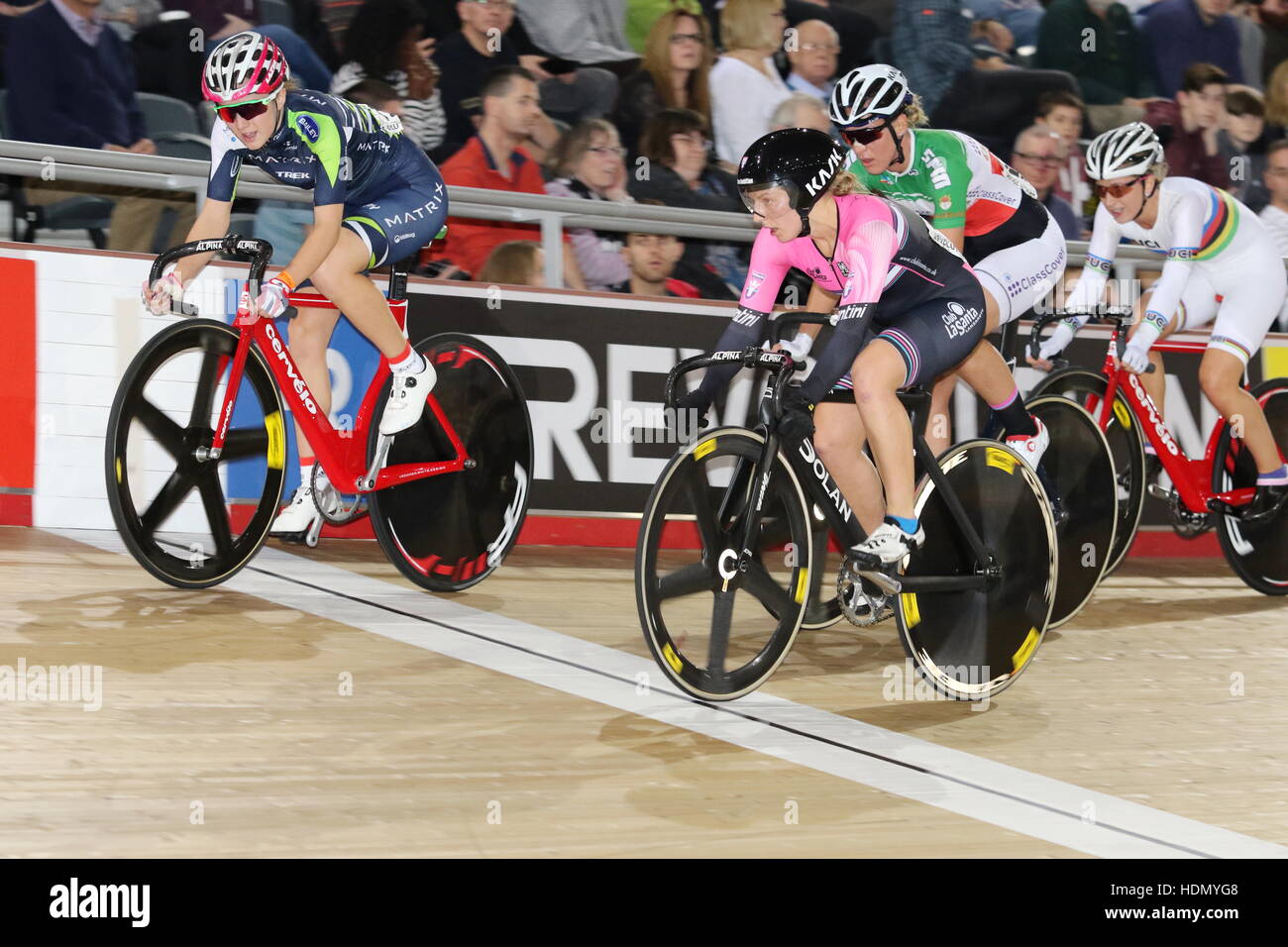 Lee Valley VeloPark, London, UK. 3rd December 2016.Revolution Track ...