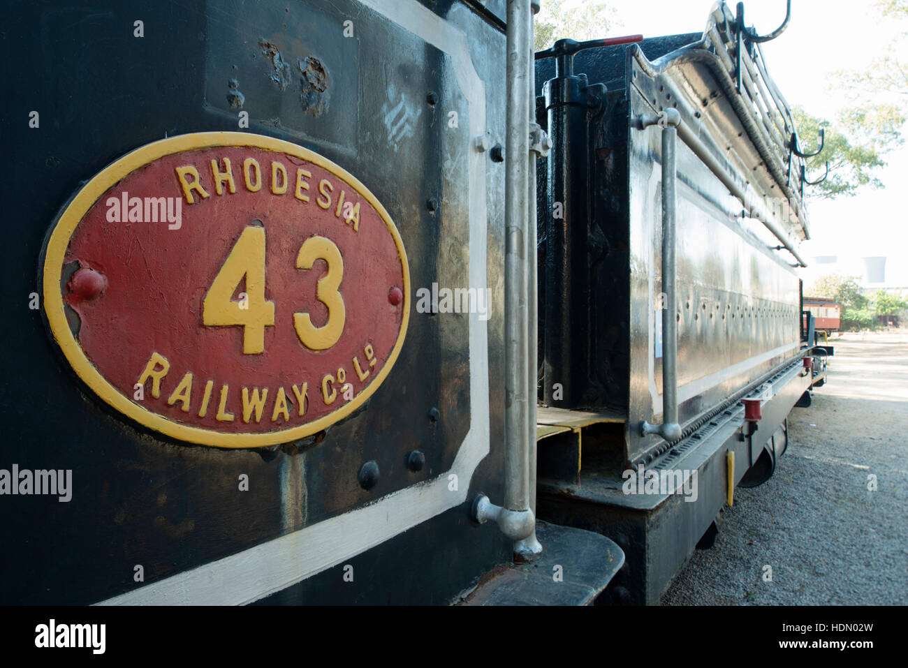 Bulawayo Railway Museum Zimbabwe trains history Stock Photo - Alamy