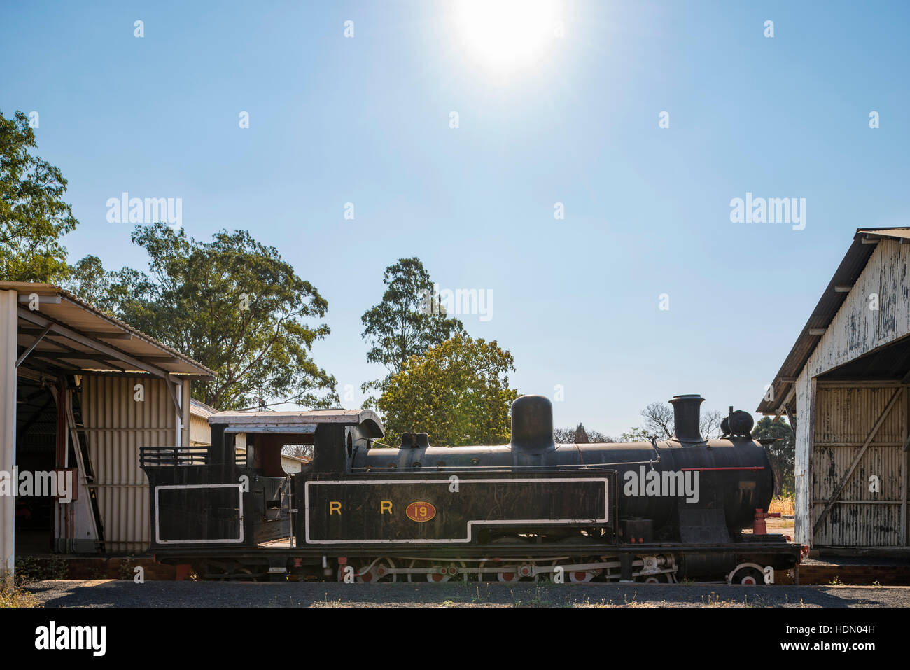 Bulawayo Railway Museum Zimbabwe trains history Stock Photo - Alamy