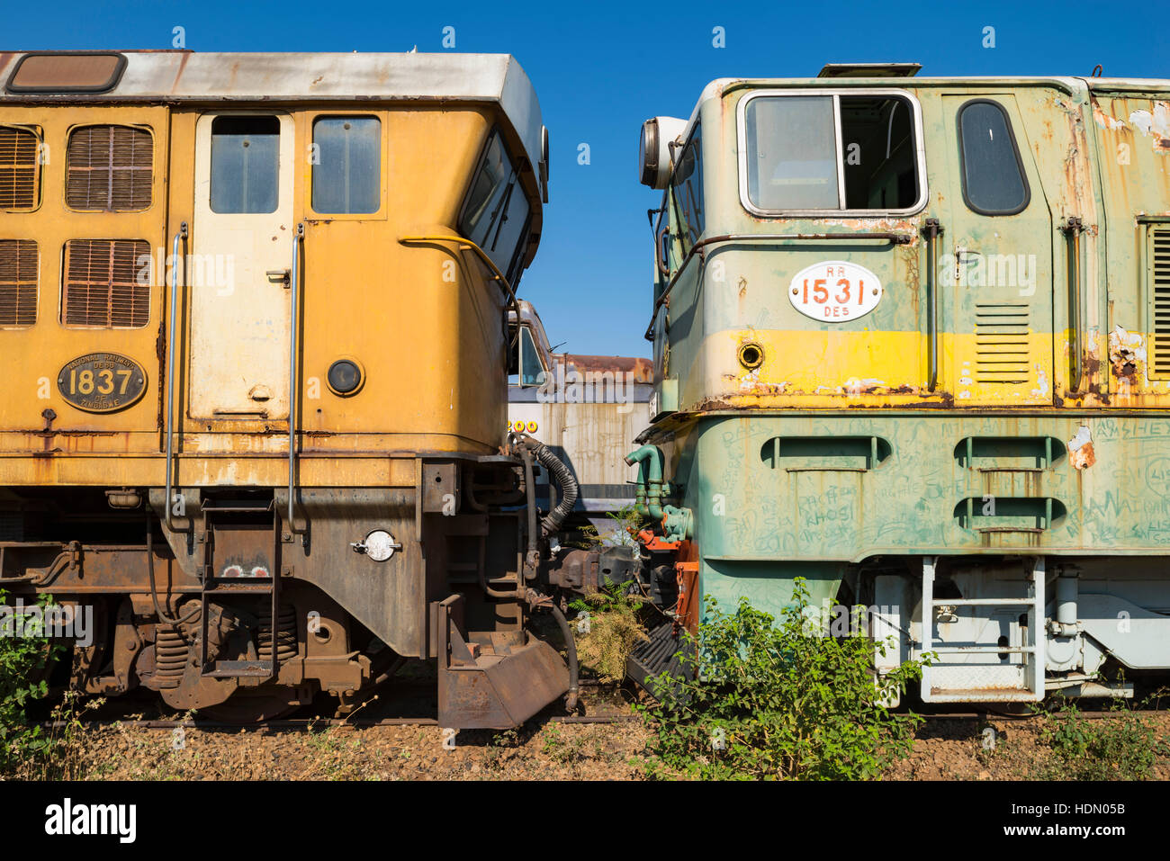 Bulawayo Railway Museum Zimbabwe trains history Stock Photo - Alamy