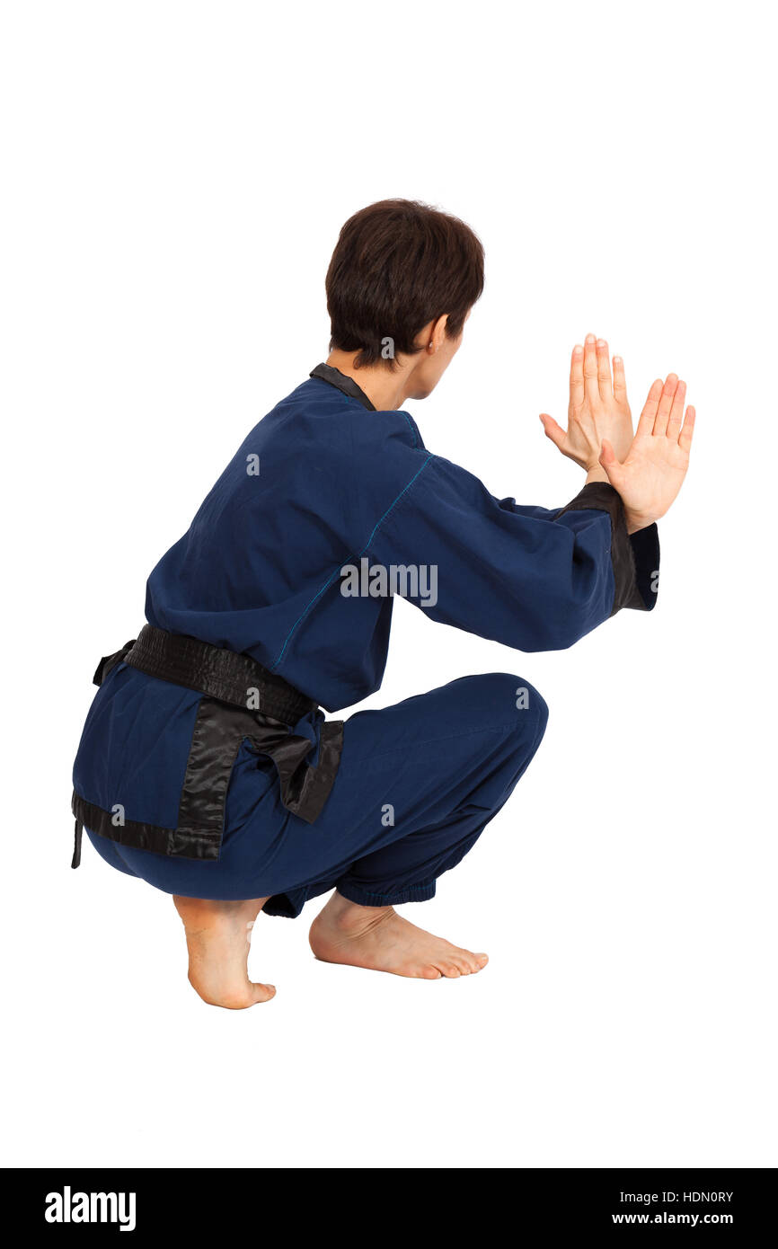 Beautiful woman doing different expressions in different sets of ...