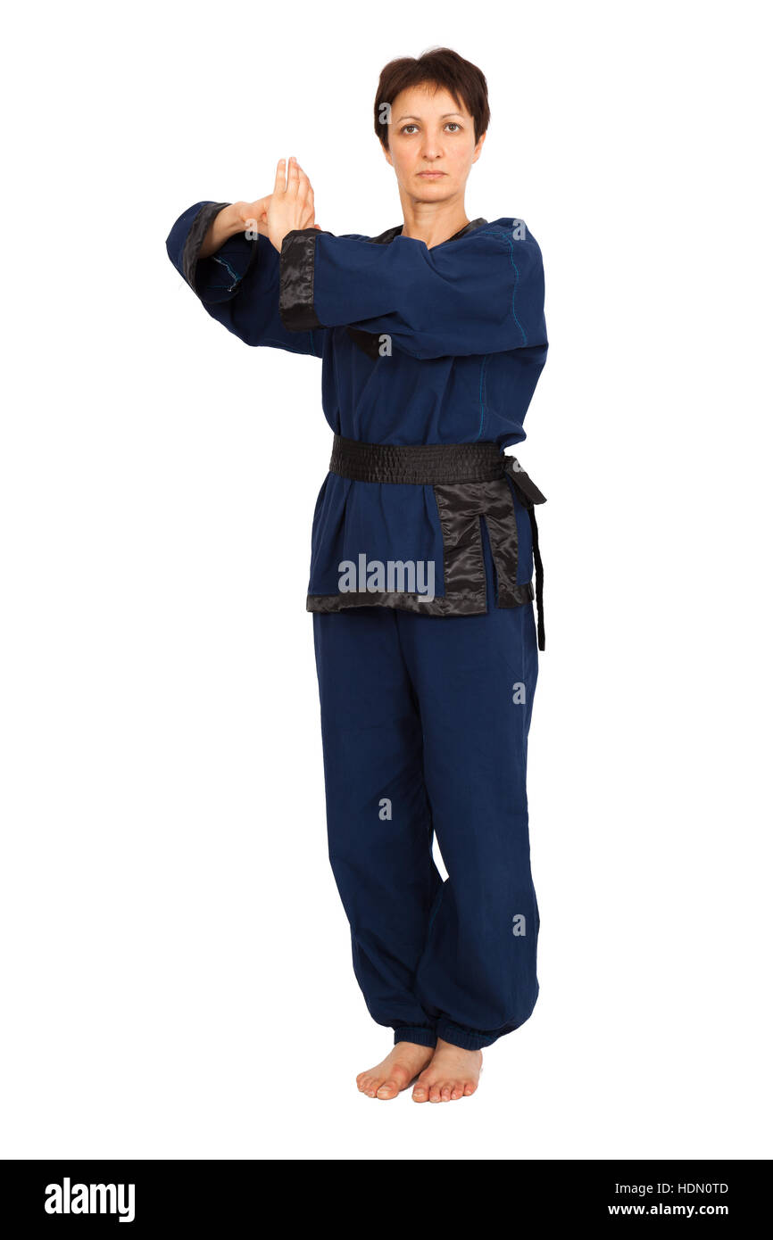 Beautiful woman doing different expressions in different sets of ...