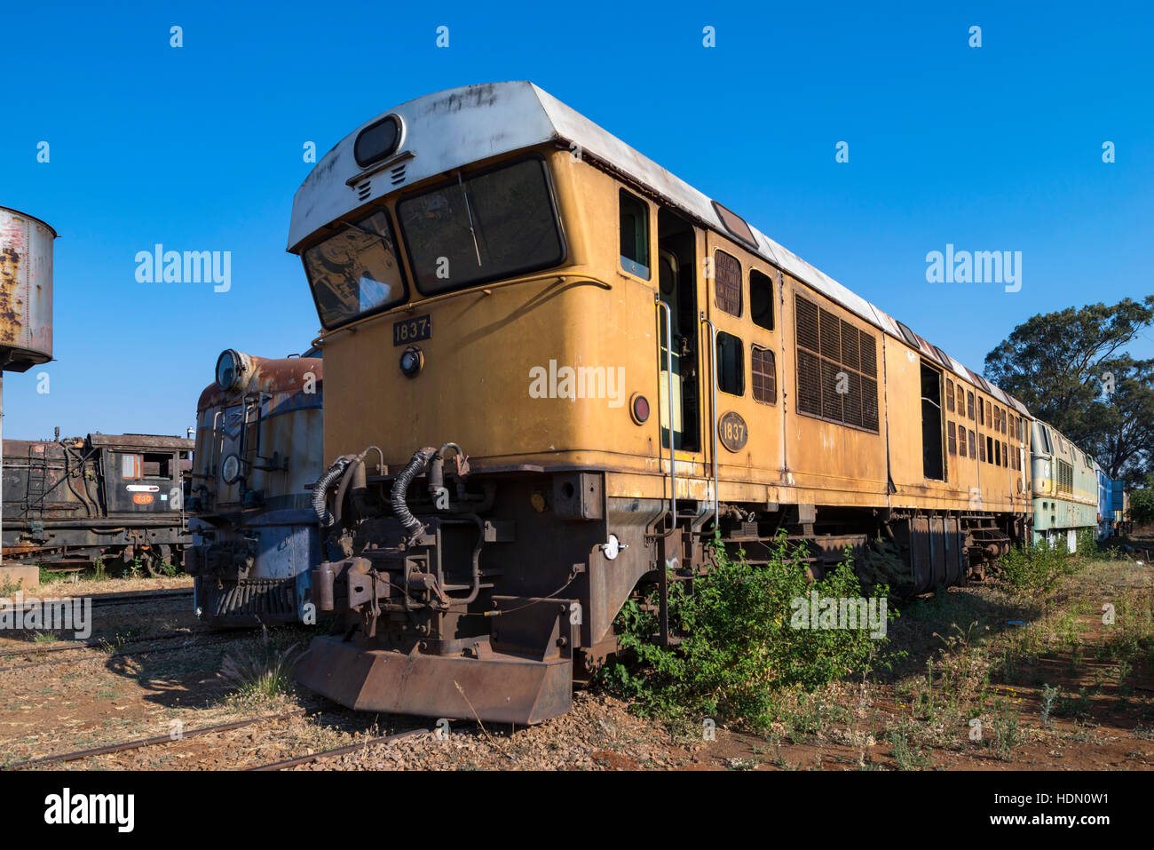 Bulawayo Railway Museum Zimbabwe trains history Stock Photo - Alamy