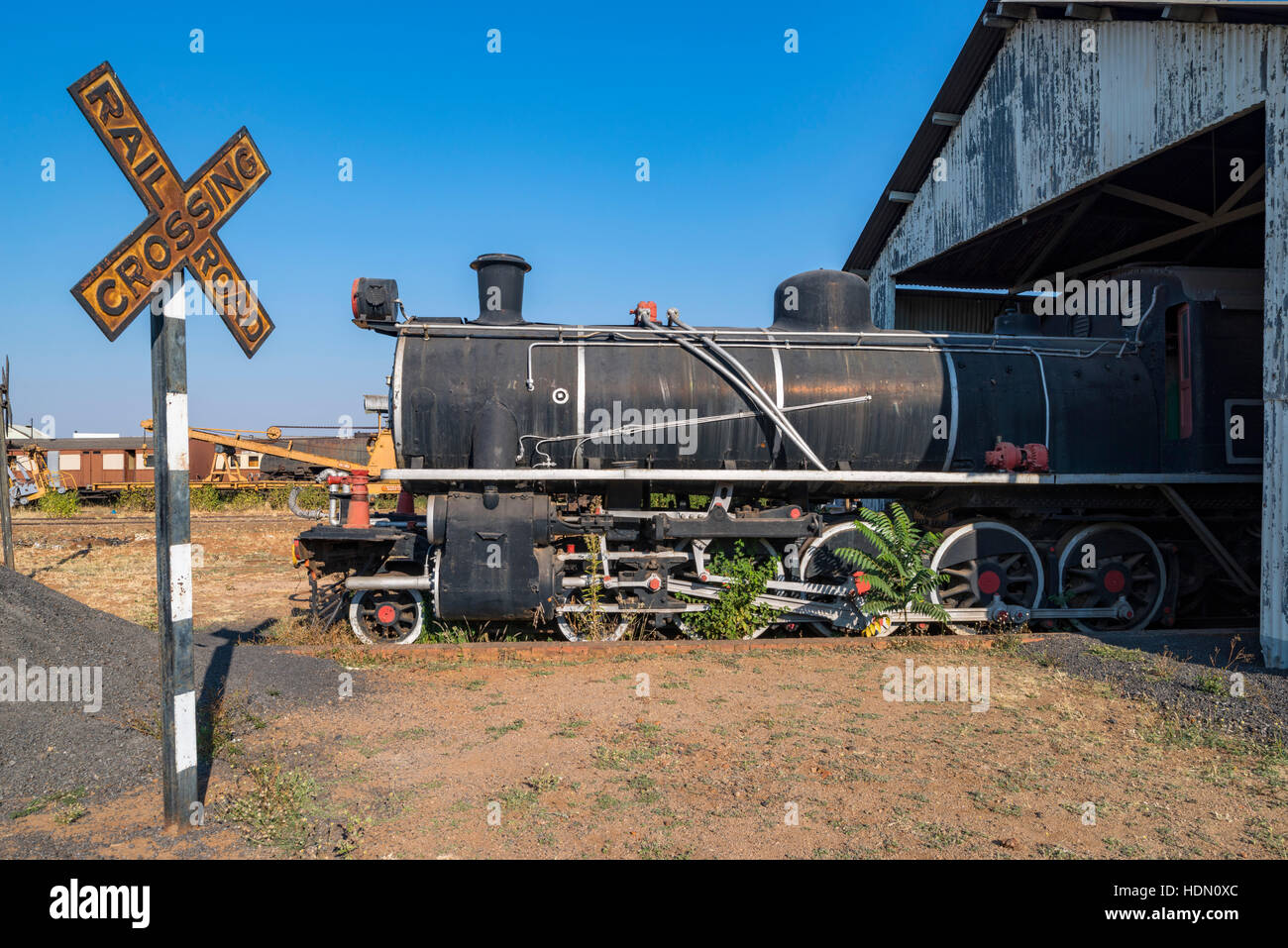Bulawayo Railway Museum Zimbabwe trains history Stock Photo - Alamy