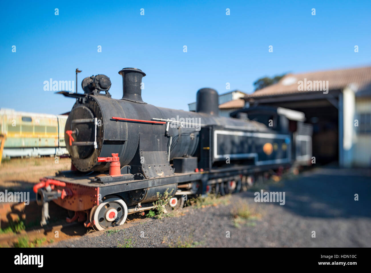 Bulawayo Railway Museum Zimbabwe trains history Stock Photo - Alamy