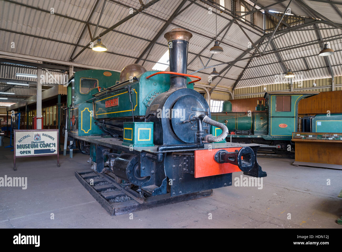 Bulawayo Railway Museum Zimbabwe trains history Stock Photo - Alamy