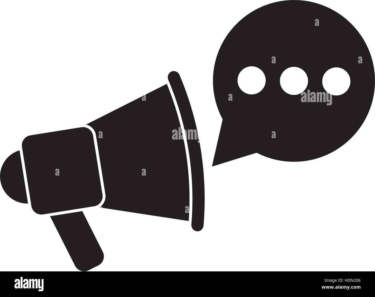 computer conversation communication bubble speech pictogram Stock ...