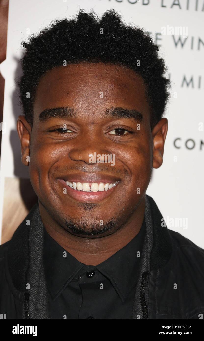 New York, USA. 12th Dec, 2016. Actor DEXTER DARDEN attends the New York ...