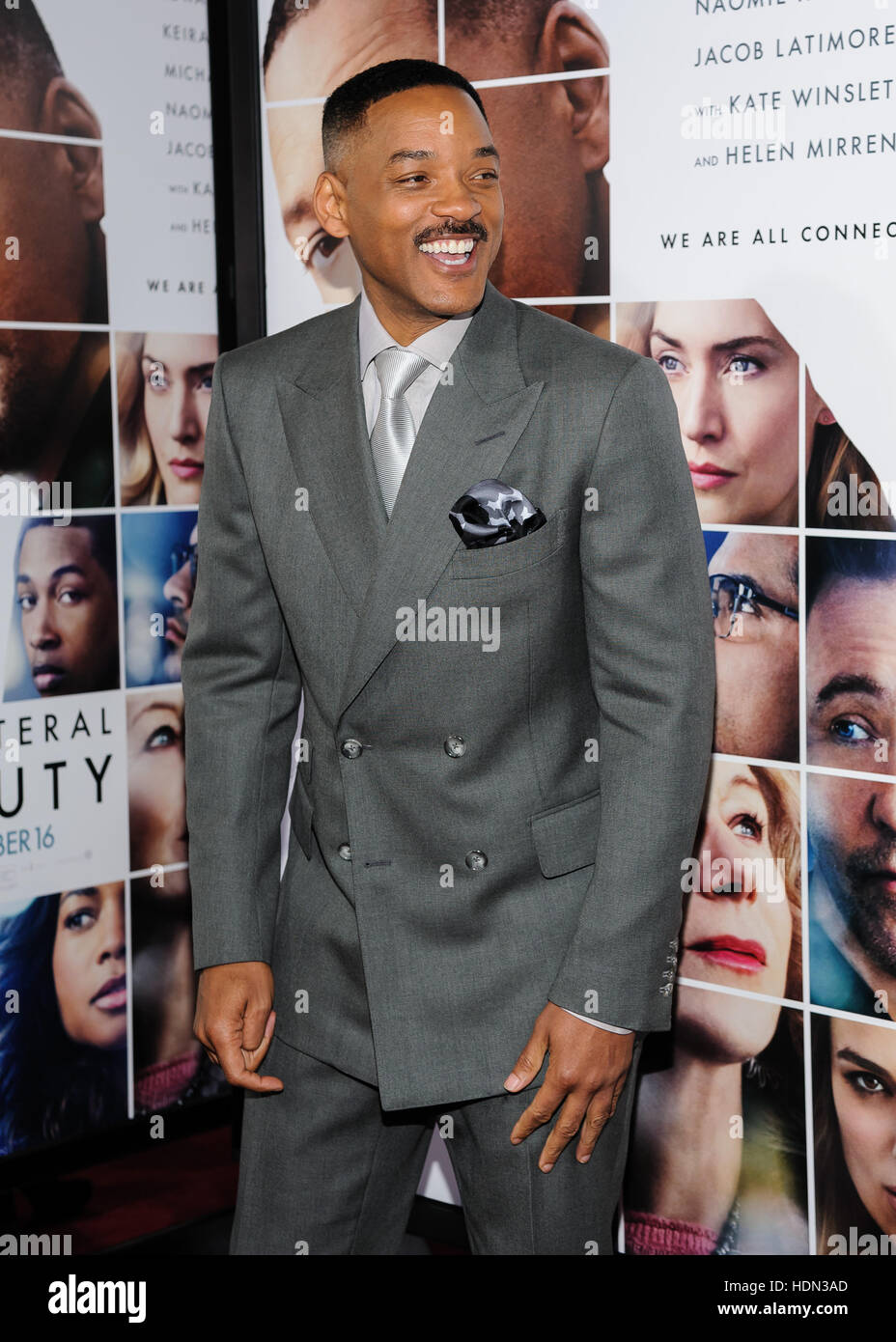 New York, NY, USA. 12th Dec, 2016. Will Smith. ''Collateral Beauty ...