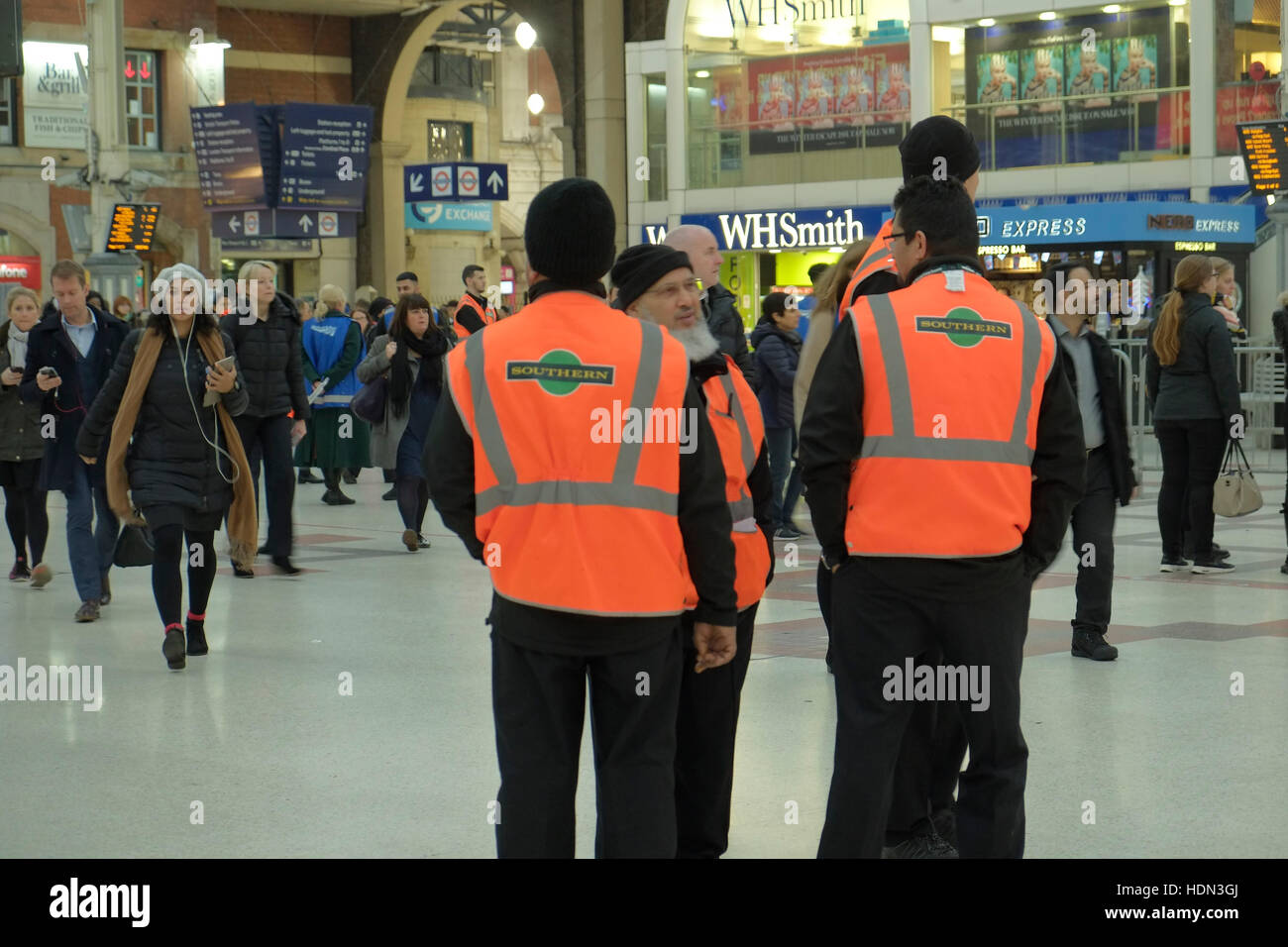 Victoria station barriers hi-res stock photography and images - Alamy