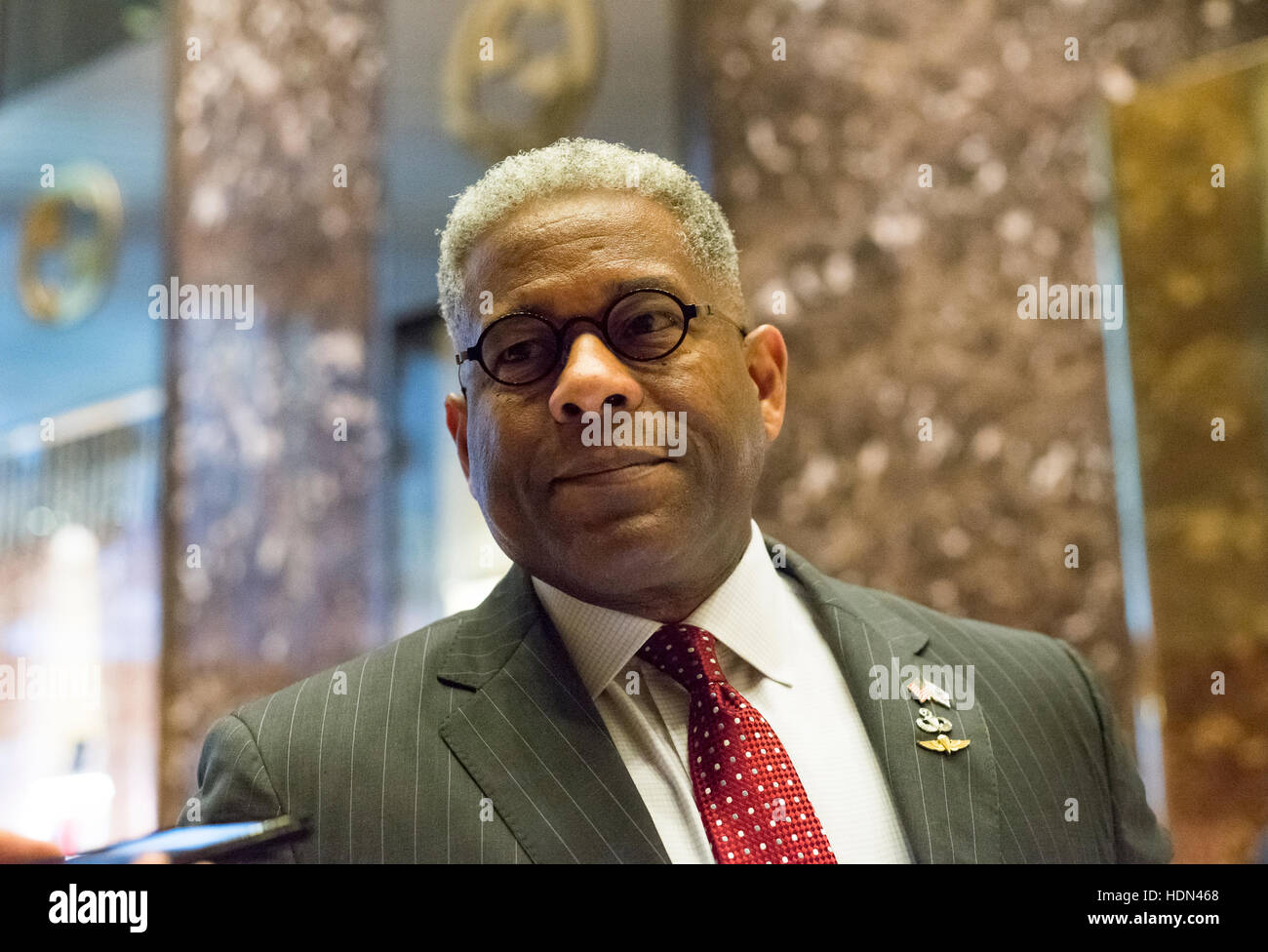 New York, USA. 12th Dec, 2016. Former Florida Congressman and Retired ...