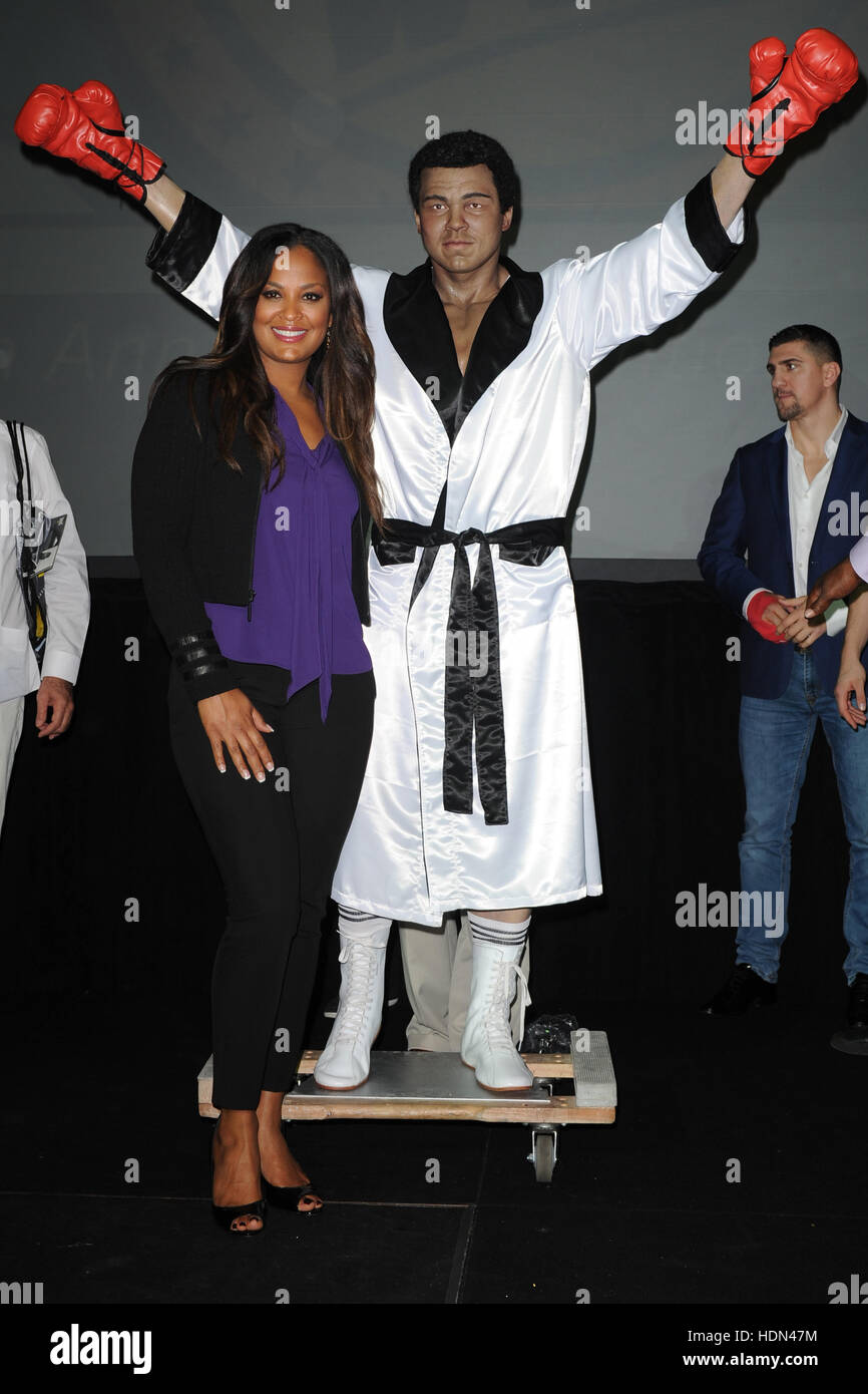 Hallandale Beach, Florida, USA. 12th Dec, 2016. Laila Ali attends the ...