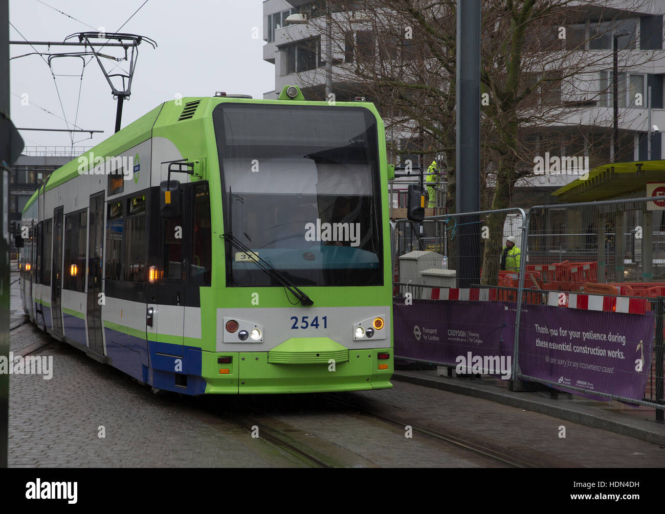 East croydon train rail tram hi-res stock photography and images - Alamy