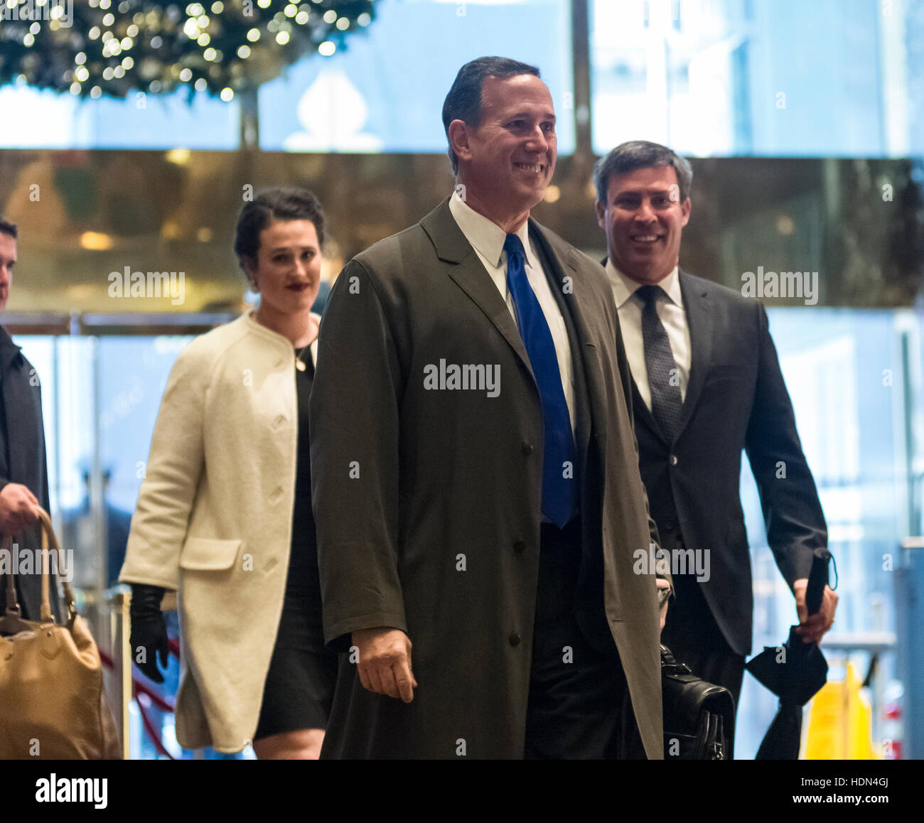 New York, USA. 12th Dec, 2016. Former United States Senator Rick ...