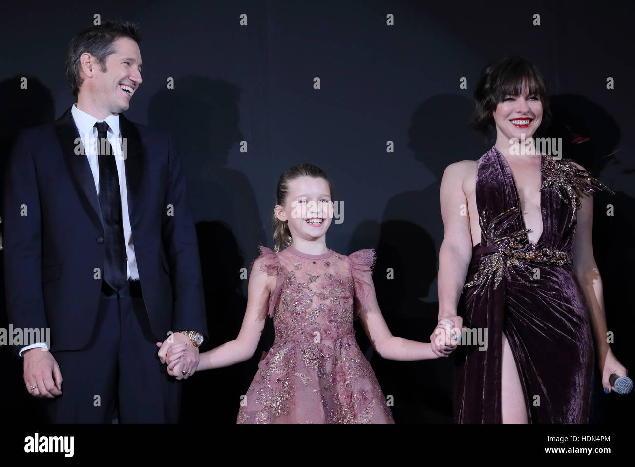 Milla jovovich ever anderson december hi-res stock photography and ...