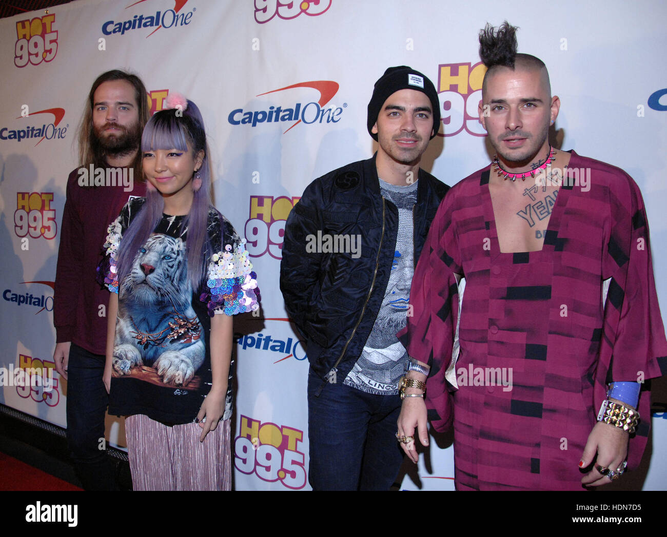 Washington, Dc, USA. 12th Dec, 2016. JINJOO LEE, JOE JONAS, COLE ...