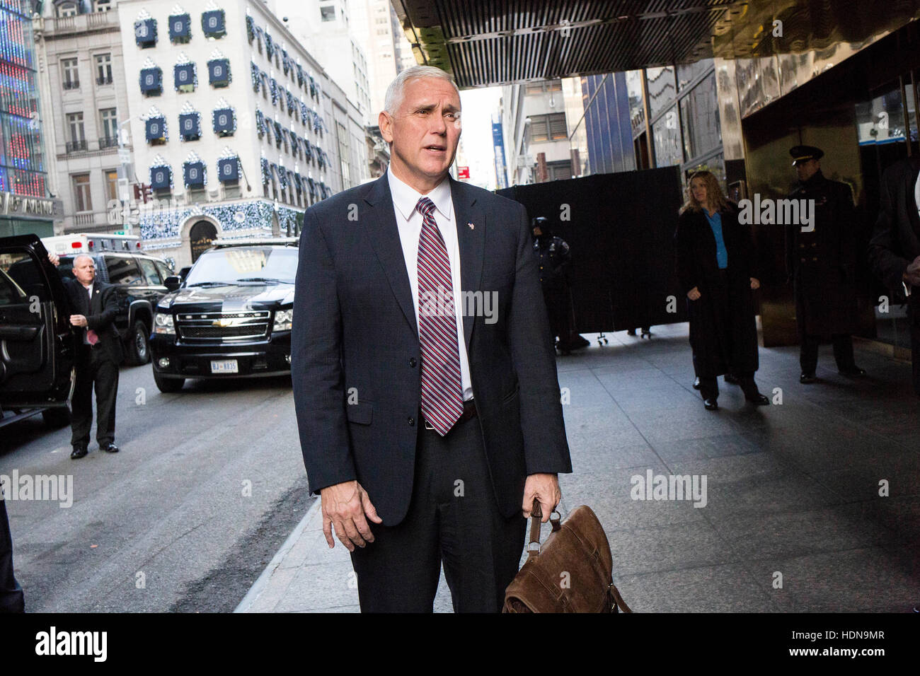 Manhattan, New York, USA. 13th Dec, 2016. United States Vice President ...