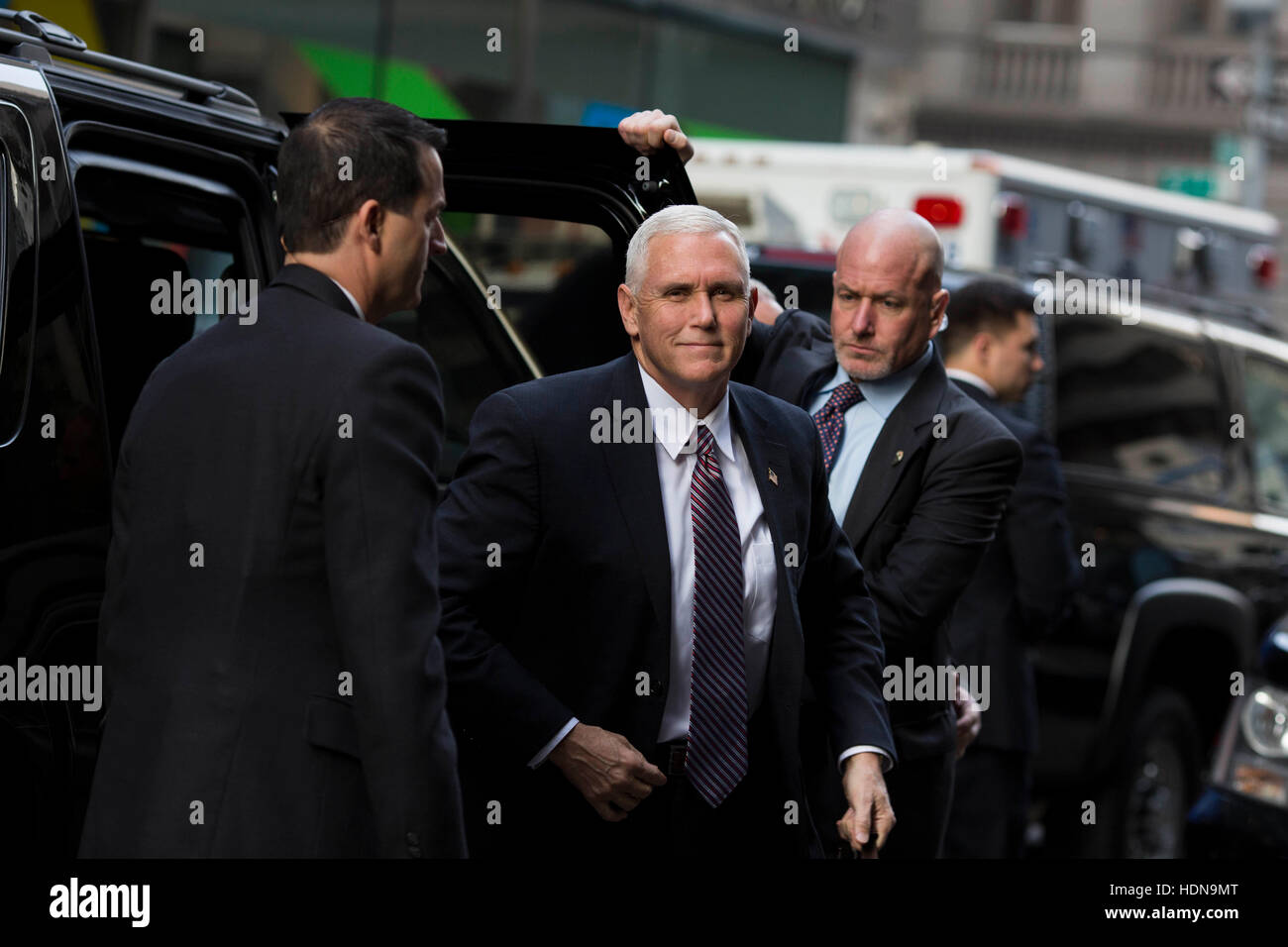 Manhattan, New York, USA. 13th Dec, 2016. United States Vice President ...