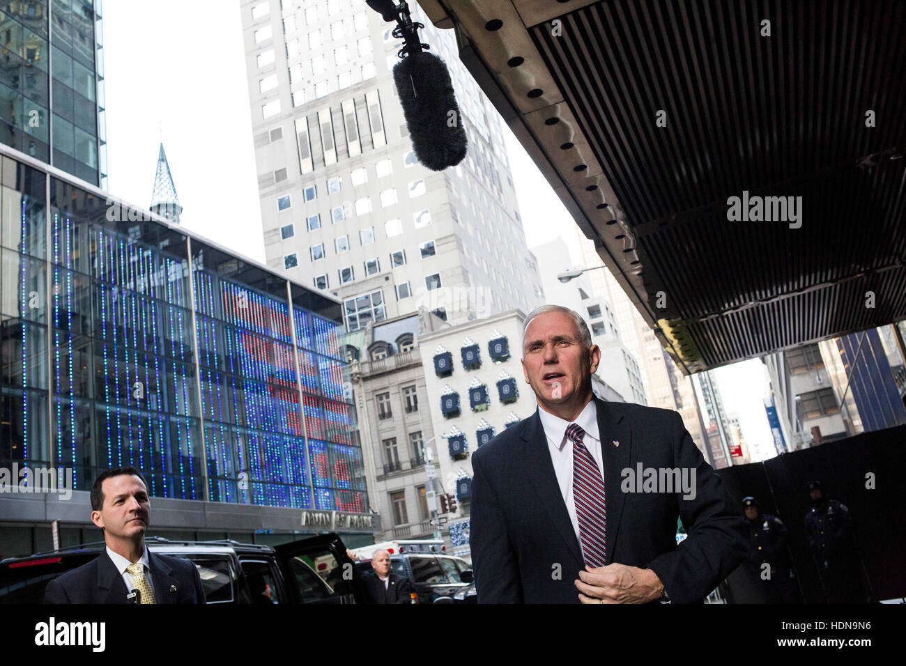 Manhattan, New York, USA. 13th Dec, 2016. United States Vice President ...