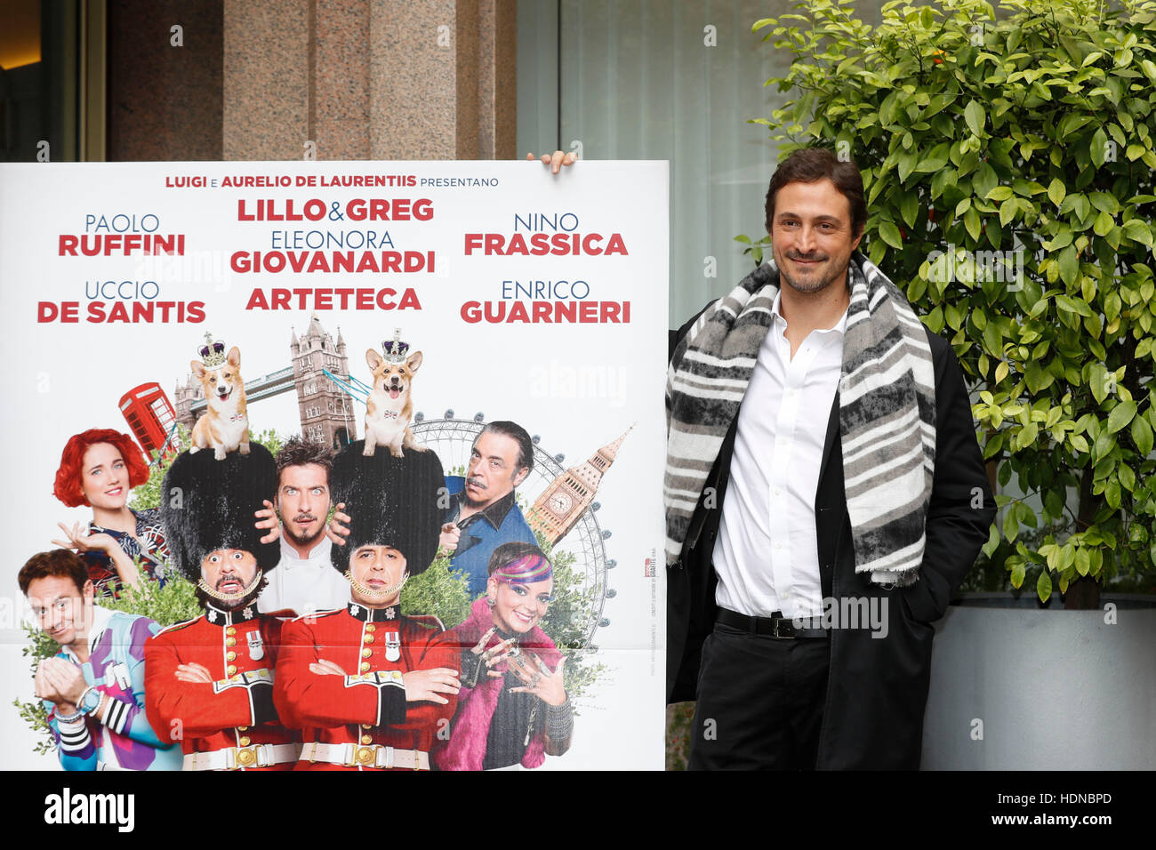 Rome, Italy. 14th December, 2016. Director Volfango De Biasi attends ...