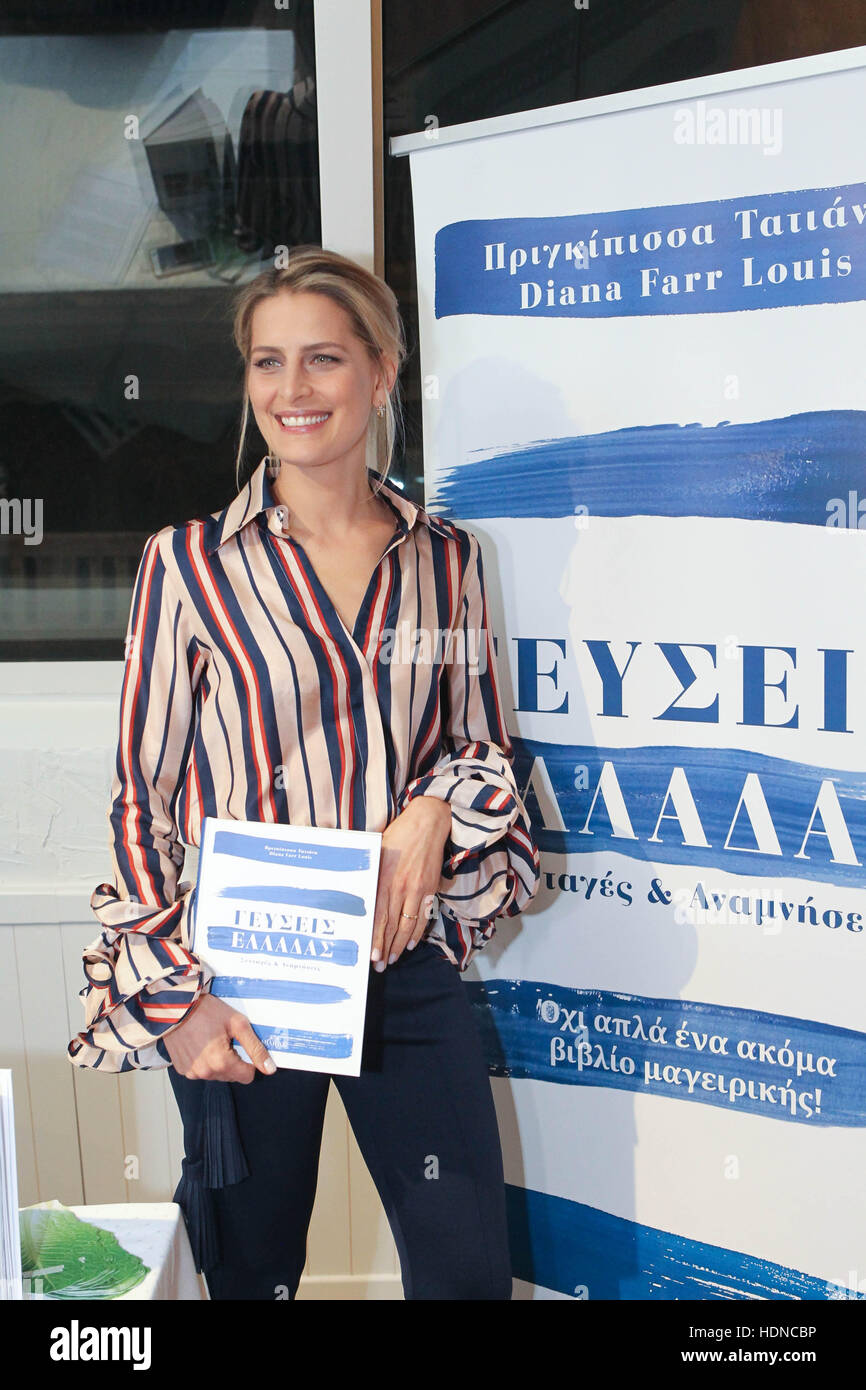 Athens, Greece. 14th Dec, 2016. Princess Tatiana of Greece presented ...