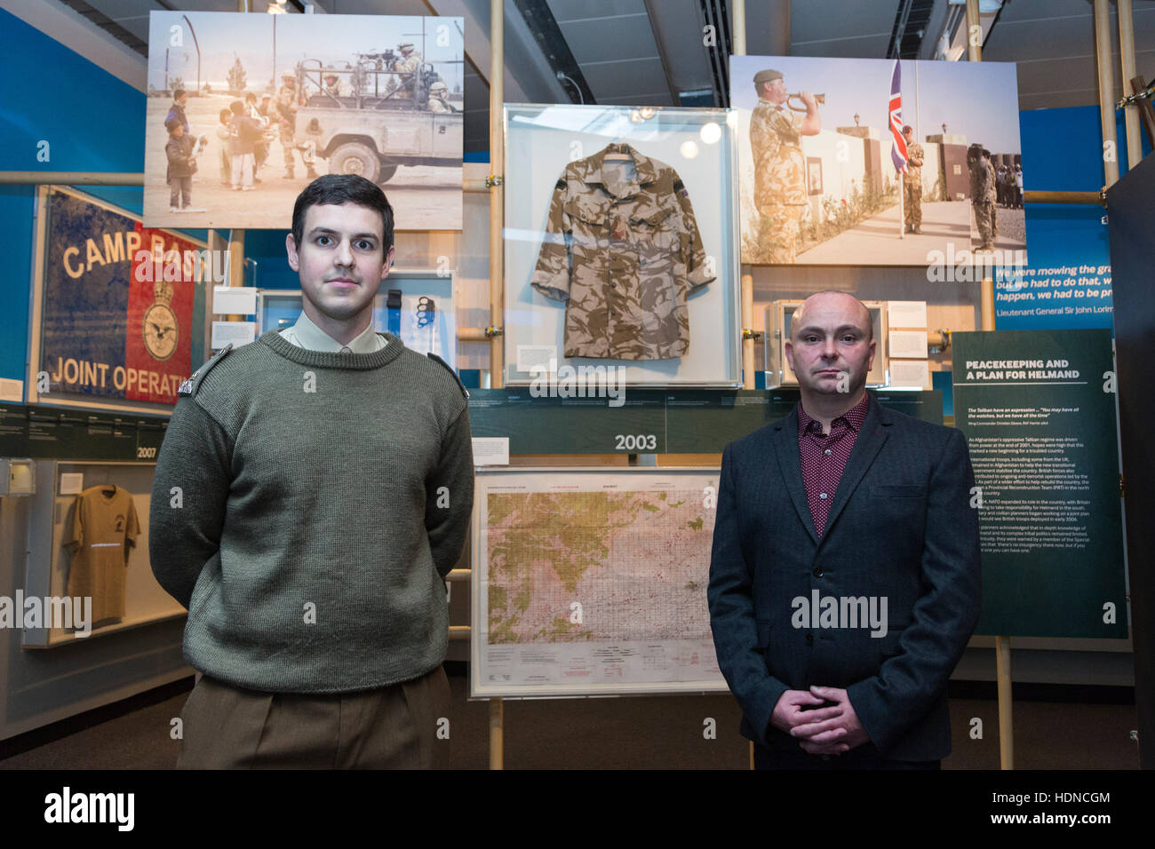 London, UK. 14 December 2016. Pictured: Major David Broomfield and ...