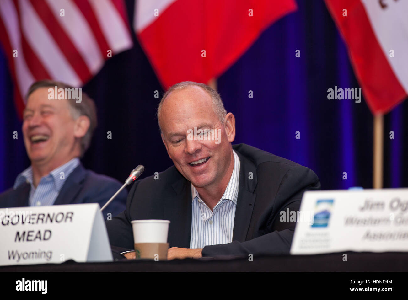 San Diego, California, USA. December 14, 2016 - 9 Western Governors ...