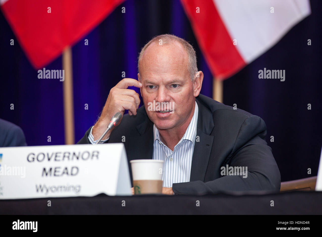 San Diego, California, USA. December 14, 2016 - 9 Western Governors ...